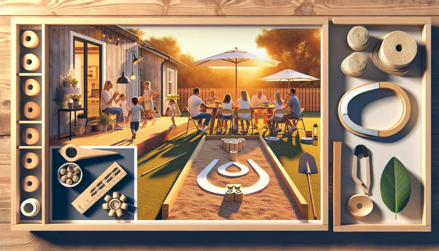 Backyard Horseshoe Pit Dimensions: Official Sizing Made Simple • Fun ...