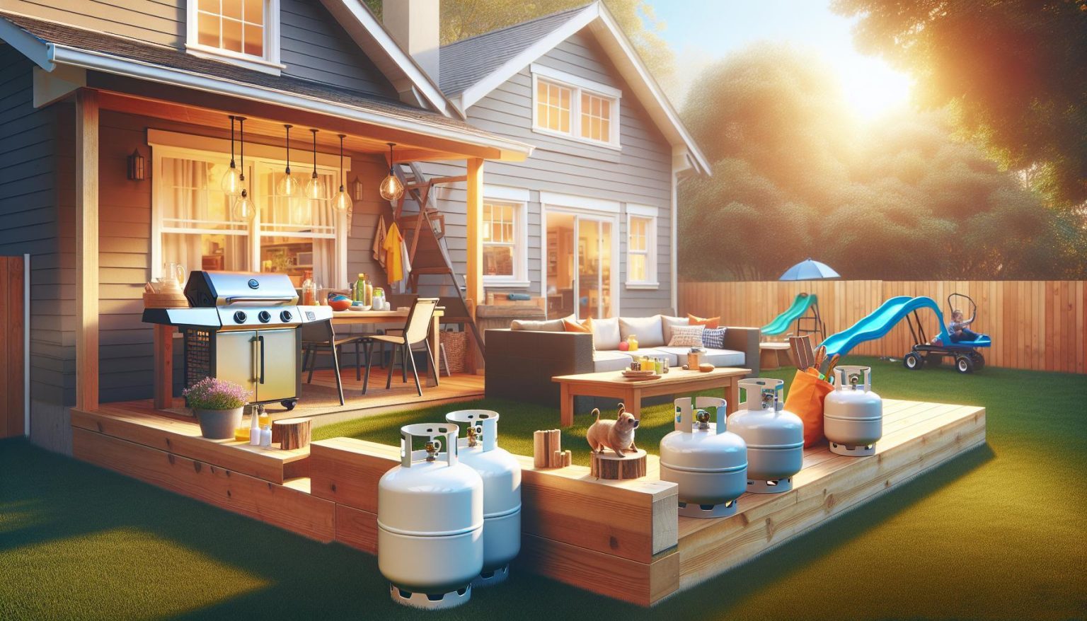 Propane Tank Solutions • Fun-Backyard-Activities.com