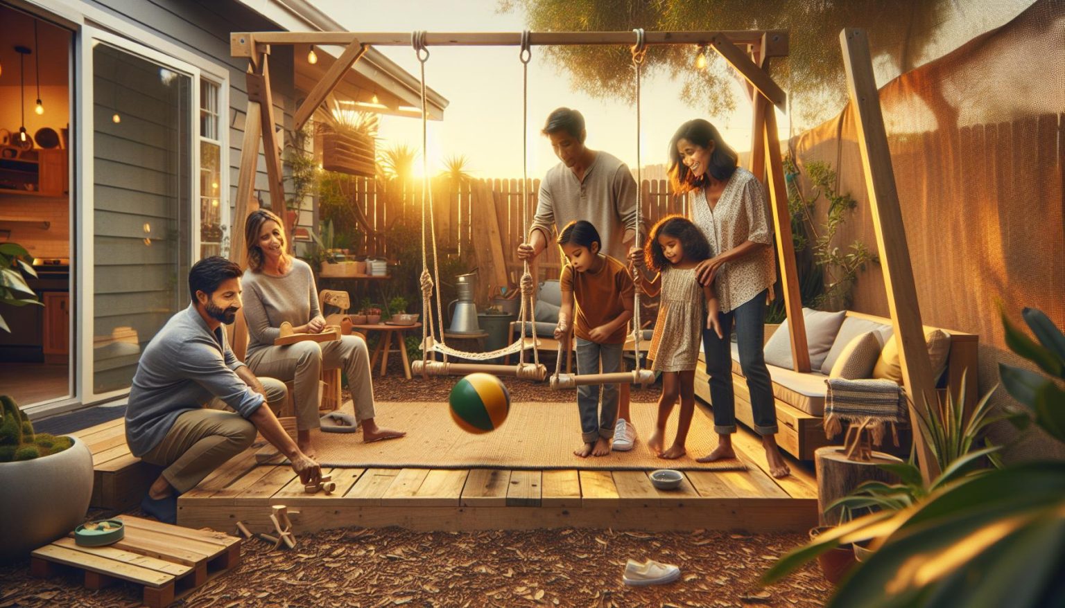 Swingball Game: Set Up And Play For All Ages • Fun-Backyard-Activities.com