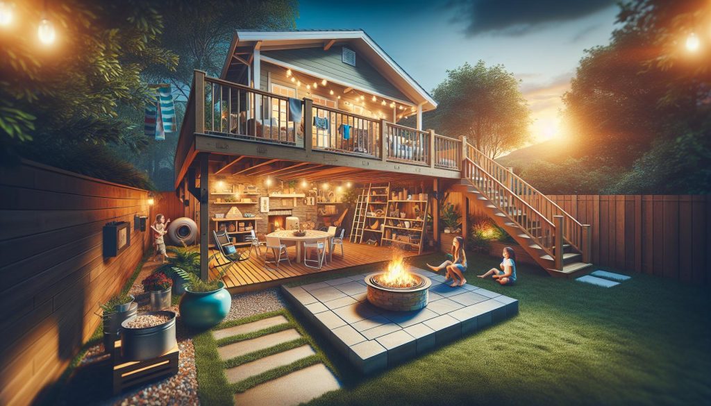 Under Deck Fire Pit: Safety Tips And Design Inspiration • Fun-Backyard ...
