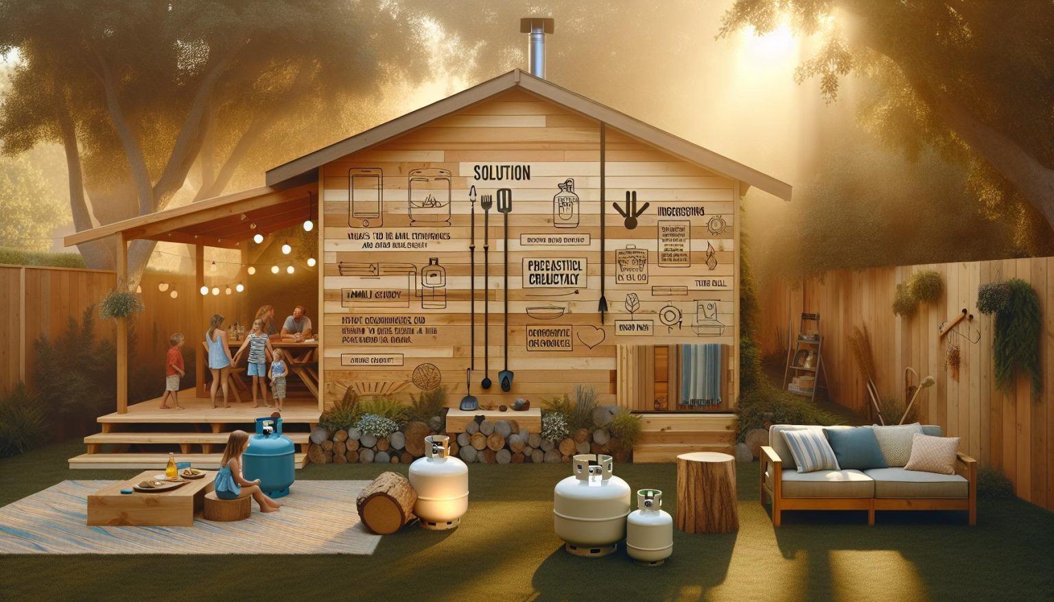 Propane Tank Solutions • Fun-Backyard-Activities.com