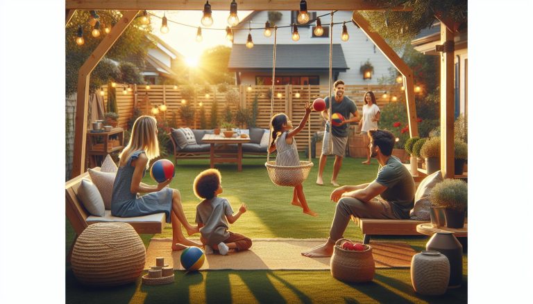 Swing Ball: Backyard Game Rules And Setup • Fun-Backyard-Activities.com